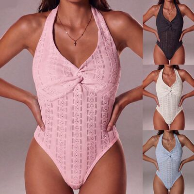 New women sexy halter neck jumpsuits woman corset 女士连体衣