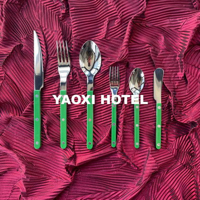 【法式餐厅超搭】餐具304绿色