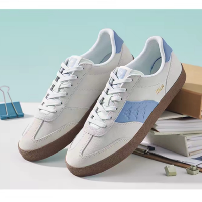 【微瑕38码】男女经典百搭德训鞋简约复古板鞋 K0FX5CC06F-6337
