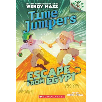 【英文原版 7-10岁】时空穿越者 Time Jumpers 逃离埃及 Escape from Egypt 分级阅读 章节书 桥梁书