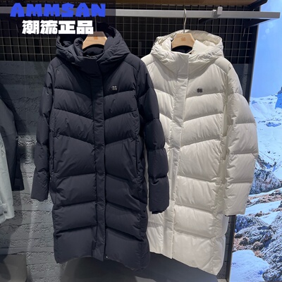 可隆KOLON SPORT BENCH女士长款2L防风保暖鹅绒羽绒服LKDJ5WN110