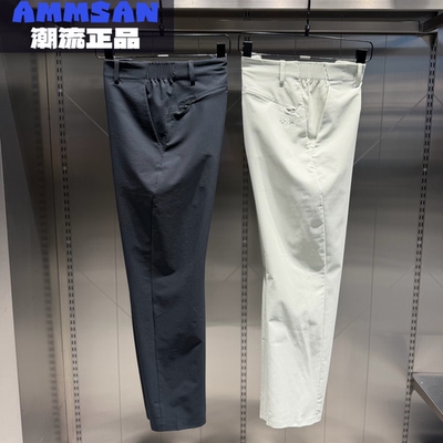 迪桑特DESCENTE男款SOLOTX户外通勤运动防泼水休闲长裤D5331DPT80