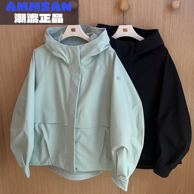 可隆KOLON SPORT女士26新款E.D.O耐磨防水防风软壳夹克LKJK6ST810