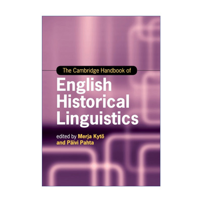 英文原版 The Cambridge Handbook of English Historical Linguistics 剑桥英语历史语言学手册 英文版 进口英语原版书籍