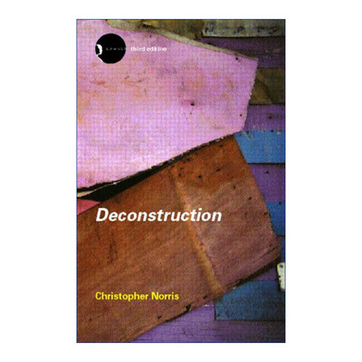 英文原版 Deconstruction 解构  理论与实践 第3版 英文版 进口英语原版书籍