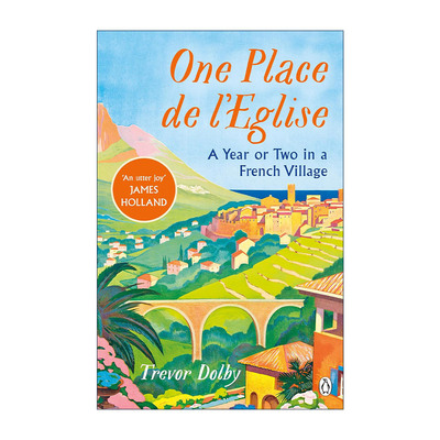 英文原版 One Place de l’Eglise 教堂旁的小屋 英国人在南法居住的故事 英文版 进口英语原版书籍