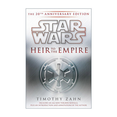 英文原版 Star Wars Heir to the Empire The Thrawn Trilogy 01 星球大战 索龙三部曲1 帝国传承 20周年纪念精装收藏版 进口书籍