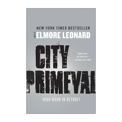 英文原版 City Primeval 火线警探 影视原著 埃尔莫·伦纳德 英文版 进口英语原版书籍