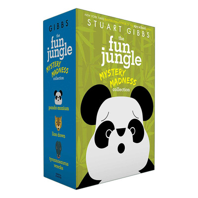英文原版 The FunJungle Mystery Madness Collection 4-6册盒装 斯图亚特吉布斯 英文版 进口英语原版书籍