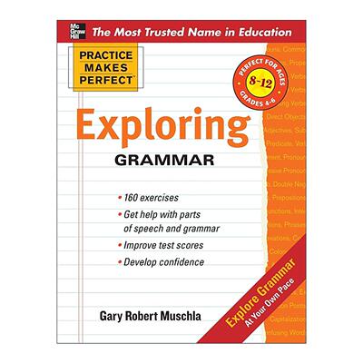 英文原版 Practice Makes Perfect Exploring Grammar 孰能生巧 探索语法 英文版 进口英语原版书籍