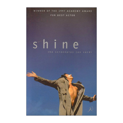 英文原版 Shine the Screenplay 闪亮的风采 电影剧本 英文版 进口英语原版书籍