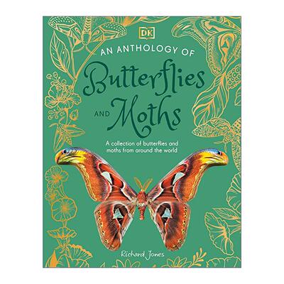 英文原版 An Anthology of Butterflies and Moths 蝴蝶与飞蛾 DK典藏博物馆 昆虫自然科普百科精装 英文版 进口英语原版书籍