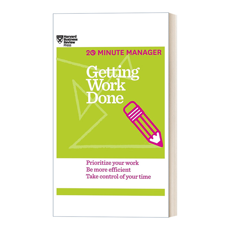英文原版 Getting Work Done HBR 20-Minute Manager Series完成工作哈佛商业评论二十分钟管理丛书系列英文版进口英语原版书_虎窝淘