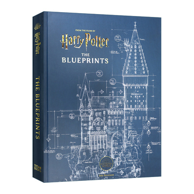 英文原版 Harry Potter The Blueprints 哈利波特 蓝图 哈利波特系列电影幕后草图合集 精装 英文版 进口英语原版书籍