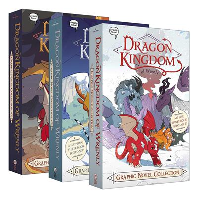 英文原版 Dragon Kingdom of Wrenly Graphic Novel Collection 冉冉升起的龙国系列 漫画1-9册套装 英文版 进口英语原版书籍