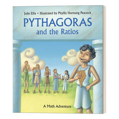英文原版 Pythagoras and the Ratios A Math Adventure 毕达哥拉斯和比率 7-10岁数学探险故事 理解数学概念 英文版 进口英语书籍