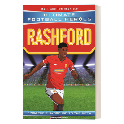 英文原版 Rashford 超级足球明星人物传记 拉什福德 Ultimate Football Heroes 英文版 进口英语原版书籍