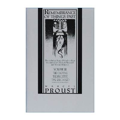 英文原版 Remembrance of Things Past III Vintage 追忆似水年华 卷三 Marcel Proust 英文版 进口英语原版书籍