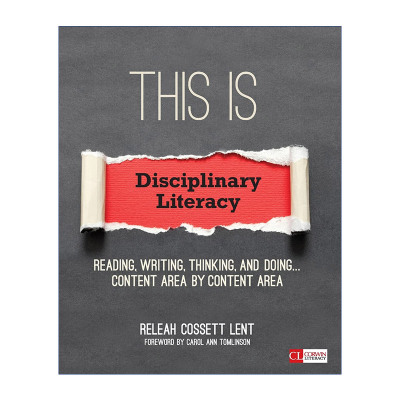 英文原版 This Is Disciplinary Literacy 学科素养培养指南 阅读写作思考动手能力培养 英文版 进口英语原版书籍
