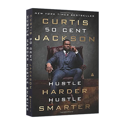 英文原版 Hustle Harder Hustle Smarter 柯蒂斯·杰克逊回忆录 英文版 进口英语原版书籍