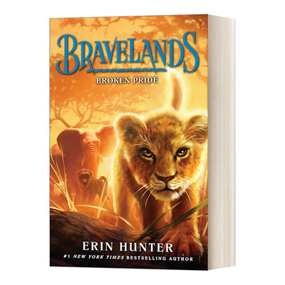 英文原版 Bravelands #1: Broken Pride 勇敢之地首部曲1破碎狮群 英文版 进口英语原版书籍