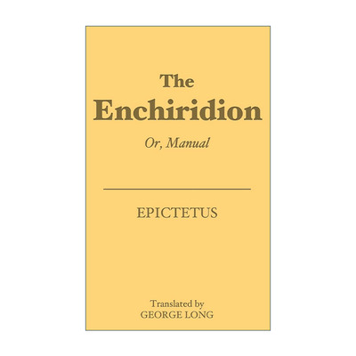 英文原版 The Enchiridion 斯多葛主义手册 斯多葛派满足与宁静指南 Epictetus爱比克泰德 精装 英文版 进口英语原版书籍