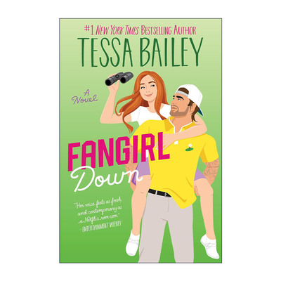 英文原版 Fangirl Down 女粉丝掉下来 体育浪漫故事 泰莎·贝利 英文版 进口英语原版书籍