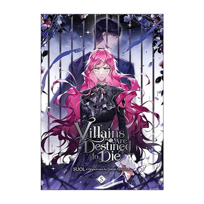 英文原版 Villains Are Destined to Die Vol.5 反派只有死亡结局 卷5 奇幻漫画 英文版 进口英语原版书籍