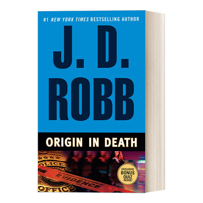 英文原版 Origin in Death In Death 21 死亡系列21 起源 女侦探悬疑推理小说 J. D. Robb 英文版 进口英语原版书籍