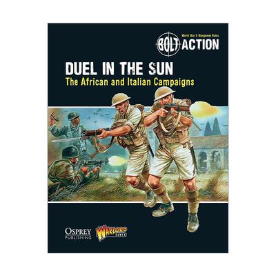 英文原版 Bolt Action Duel in the Sun 桌面战争兵棋 阳光下的决斗 非洲与意大利战场 英文版 进口英语原版书籍