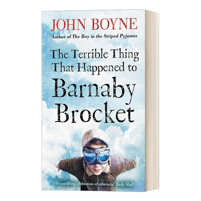 英文原版 The Terrible Thing That Happened to Barnaby Brocket 飘浮男孩巴纳比 约翰 伯恩 ...