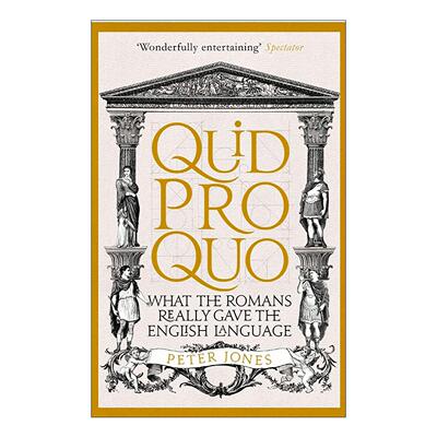 英文原版 Quid Pro Quo 罗马人究竟为英语留下了什么 拉丁语对英语的影响 英文版 进口英语原版书籍