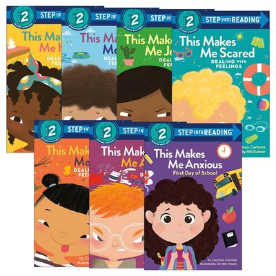 英文原版 Step into Reading 2 Dealing With Feelings 学会处理情绪系列7册 企鹅兰登分级读物 这样会让我伤心 英文版 进口书籍