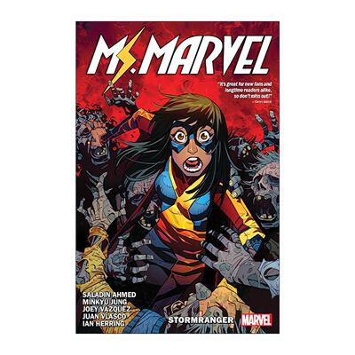 英文原版 Ms. Marvel By Saladin Ahmed Vol. 2 Stormranger 惊奇女士 卷二 风暴战衣 漫威漫画 英文版 进口英语原版书籍