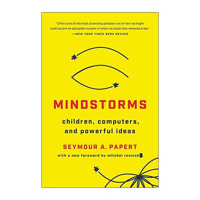 英文原版 Mindstorms 因计算机而强大 计算机如何改变我们的思考与学习 英文版 进口英语原版书籍