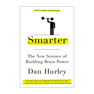 英文原版 Smarter 我的100天大脑升级计划 让你更聪明的科学新发现 Dan Hurley 英文版 进口英语原版书籍
