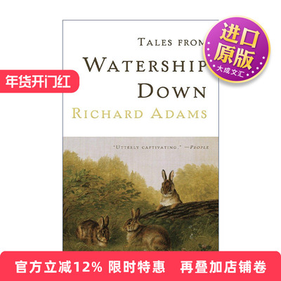 英文原版 Tales from Watership Down 沃特希普荒原 兔子共和国的故事 Richard Adams 英文版 进口英语原版书籍