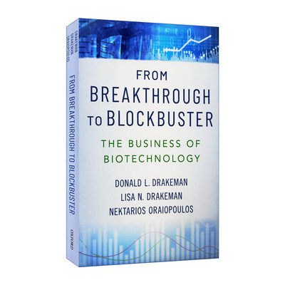 英文原版 From Breakthrough to Blockbuster 从突破到畅销 生物技术的生意 精装 英文版 进口英语原版书籍