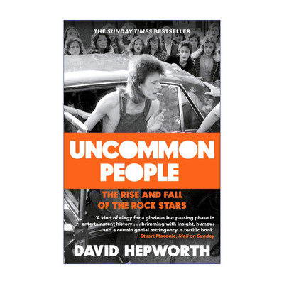 英文原版 Uncommon People 不普通的人们 摇滚明星兴衰史 大卫-赫普沃斯 英文版 进口英语原版书籍