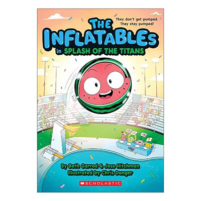 英文原版 The Inflatables In Splash Of The Titans 充气艇大作战4 图像小说 英文版 进口英语原版书籍