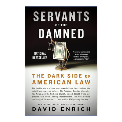 英文原版 Servants of the Damned 被诅咒的公仆 众达所的发家史 David Enrich 英文版 进口英语原版书籍