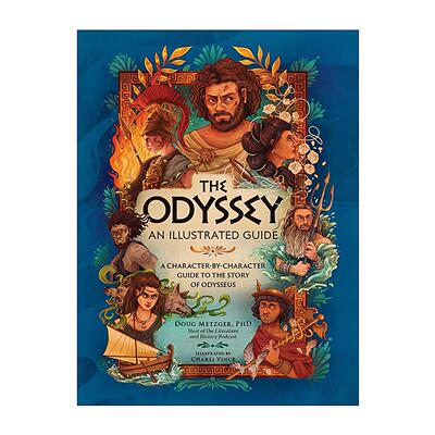英文原版 Odyssey An Illustrated Guide 奥德赛图解指南 逐人物解析奥德修斯的故事 精装 英文版 进口英语原版书籍