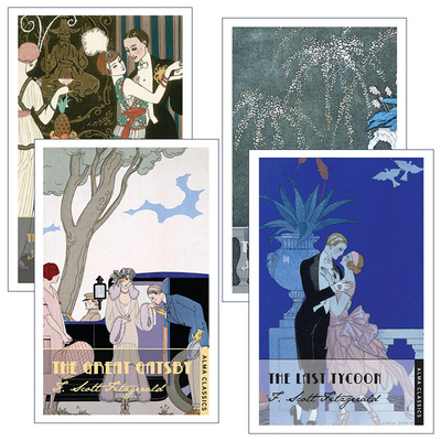 英文原版 F. Scott Fitzgerald 菲茨杰拉德作品系列4册 经典文学 英文版 进口英语原版书籍