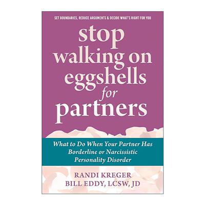 英文原版 Stop Walking on Eggshells for Parents 亲密的陌生人 摆脱孩子的负能量 边缘型人格障碍 英文版 进口英语原版书籍