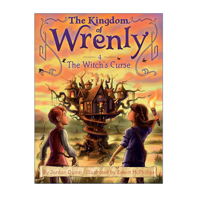 英文原版 The Witch's Curse 巫师的诅咒 Wrenly王国系列4 儿童魔法故事 英文版 进口英语原版书籍