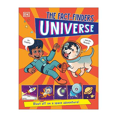 英文原版 The Fact-Finders Universe DK事实调查局 宇宙 儿童自然科学科普百科读物 英文版 进口英语原版书籍