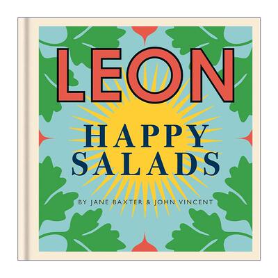 英文原版 Happy Leons Leon Happy Salads 莱昂的快乐沙拉 100多个沙拉食谱精装 英文版 进口英语原版书籍