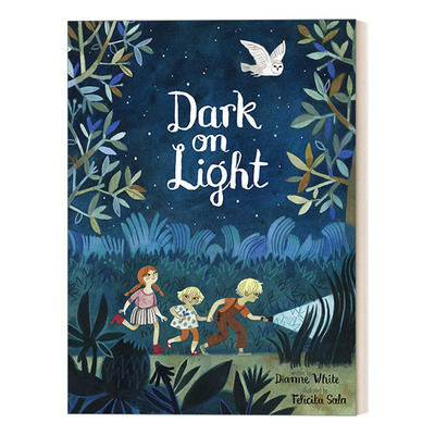 英文原版绘本 Dark on Light 日落后的旅程 精装绘本  Felicita Sala插画 英文版 进口英语原版书籍