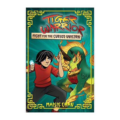 英文原版 Tiger Warrior Curse of the Dark Unicorn 虎战士5 儿童奇幻小说 英文版 进口英语原版书籍