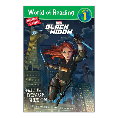 英文原版 World of Reading This is Balck Window 这就是黑寡妇 英文版 进口英语原版书籍